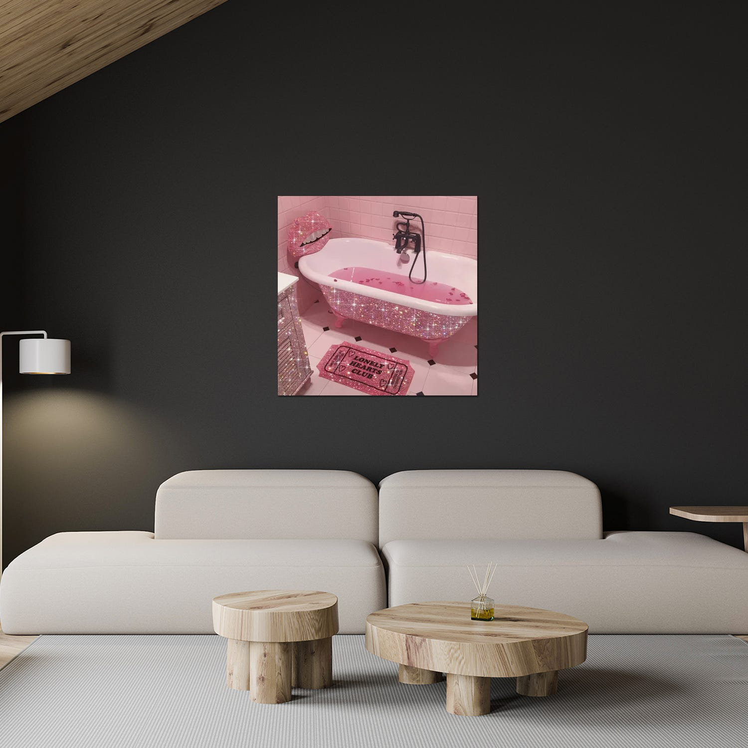 House of Hampton® Magic Bathroom by Yana Potter - Unframed Graphic Art | Wayfair